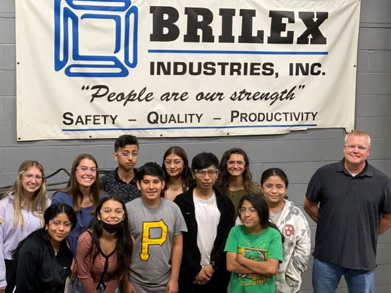 Beatitude House teens tour Brilex to learn about manufacturing job ...