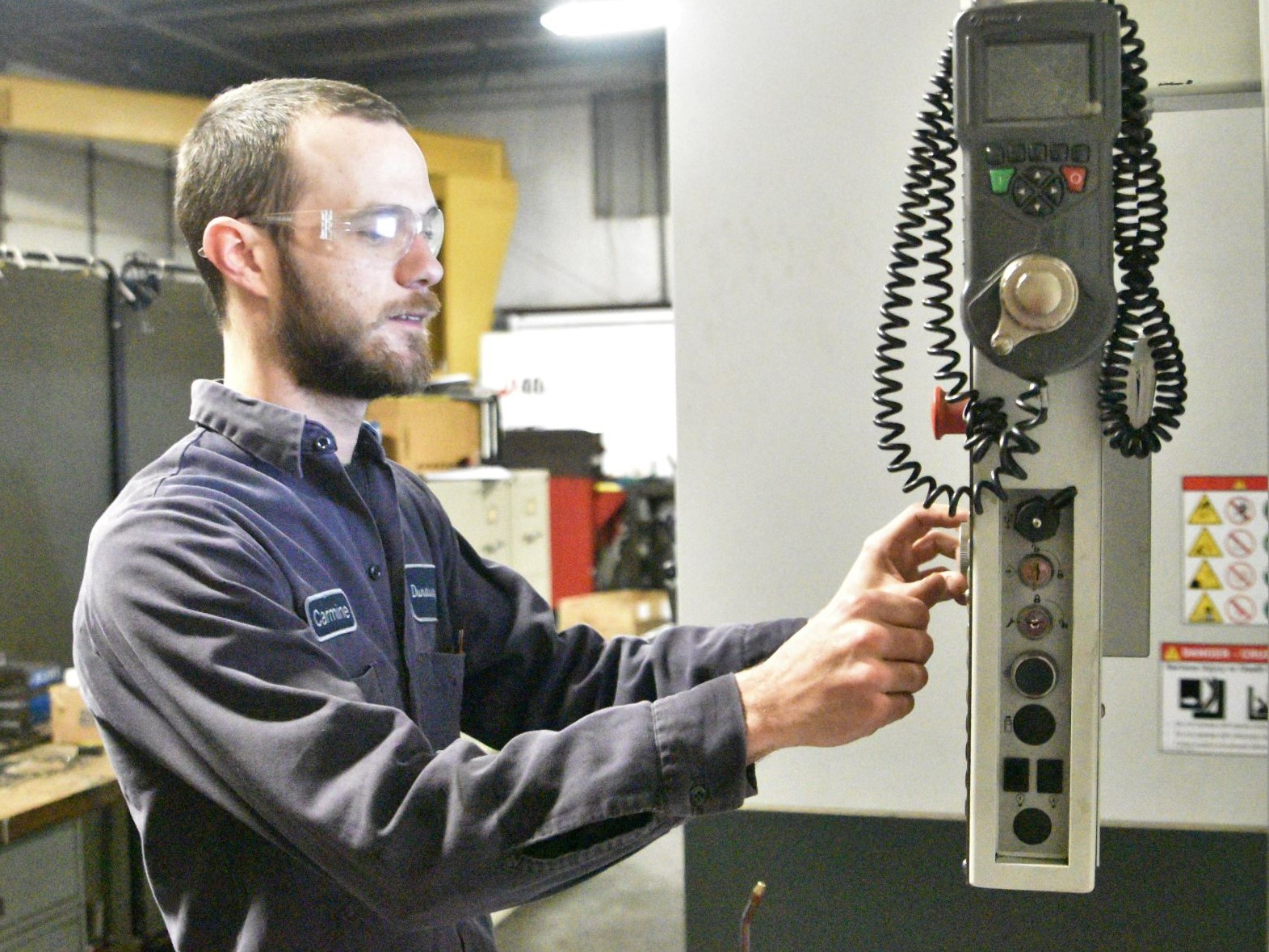 In Demands Job Week Profile: Dunaway employee builds future as a CNC ...